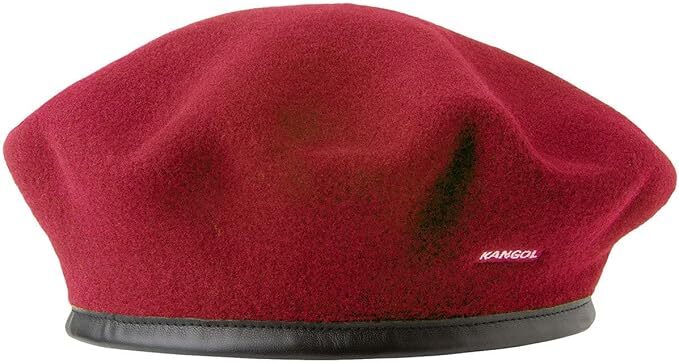 KANGOL Wool Monty Beret - Red (French Hat/Military Cap) – Boutique Retailer
