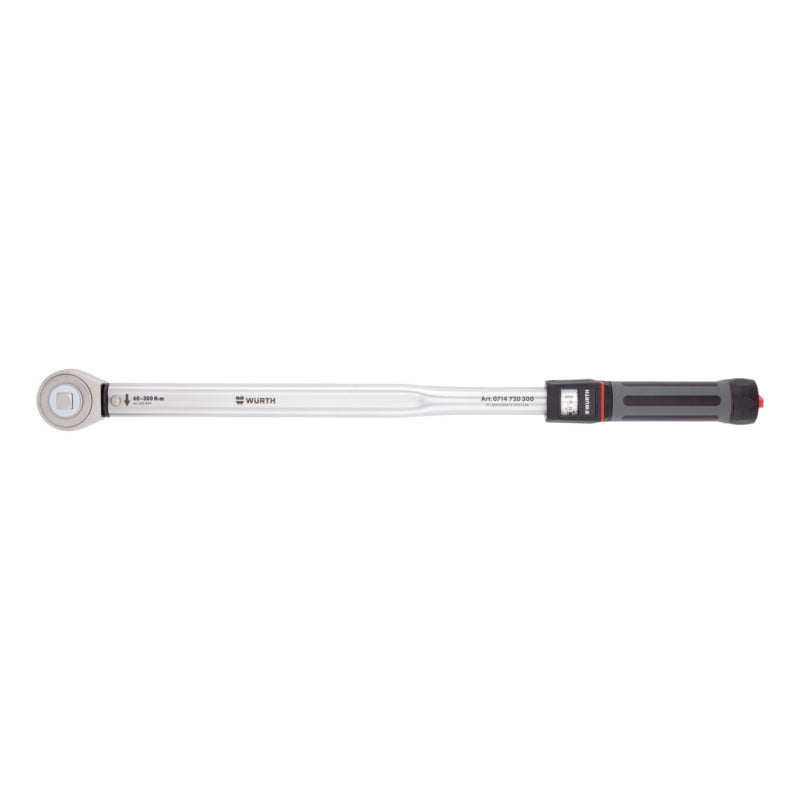 Wurth 1/2" Torque Wrench 60-300Nm Ratchet Drive - Precise Bolt ...