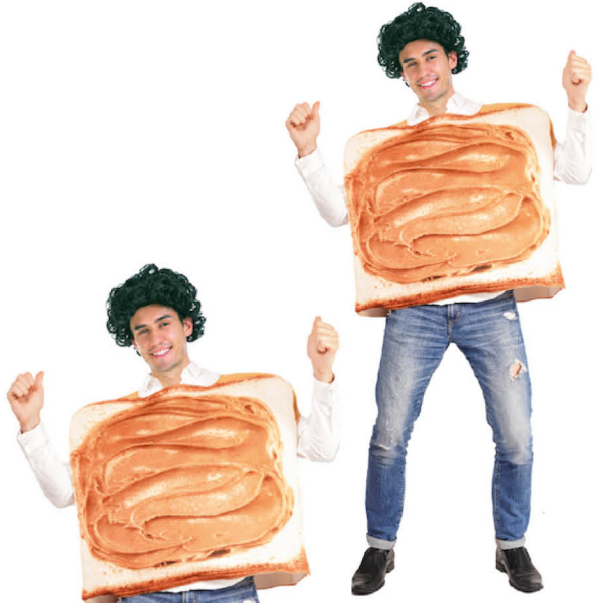 Adult Peanut Butter Costume - Sandwich/Food (Halloween & Funny Fancy ...