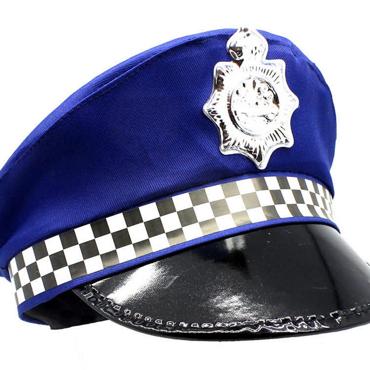Blue Police Officer/Pilot Cap - Cop Costume (Book Week & Halloween ...