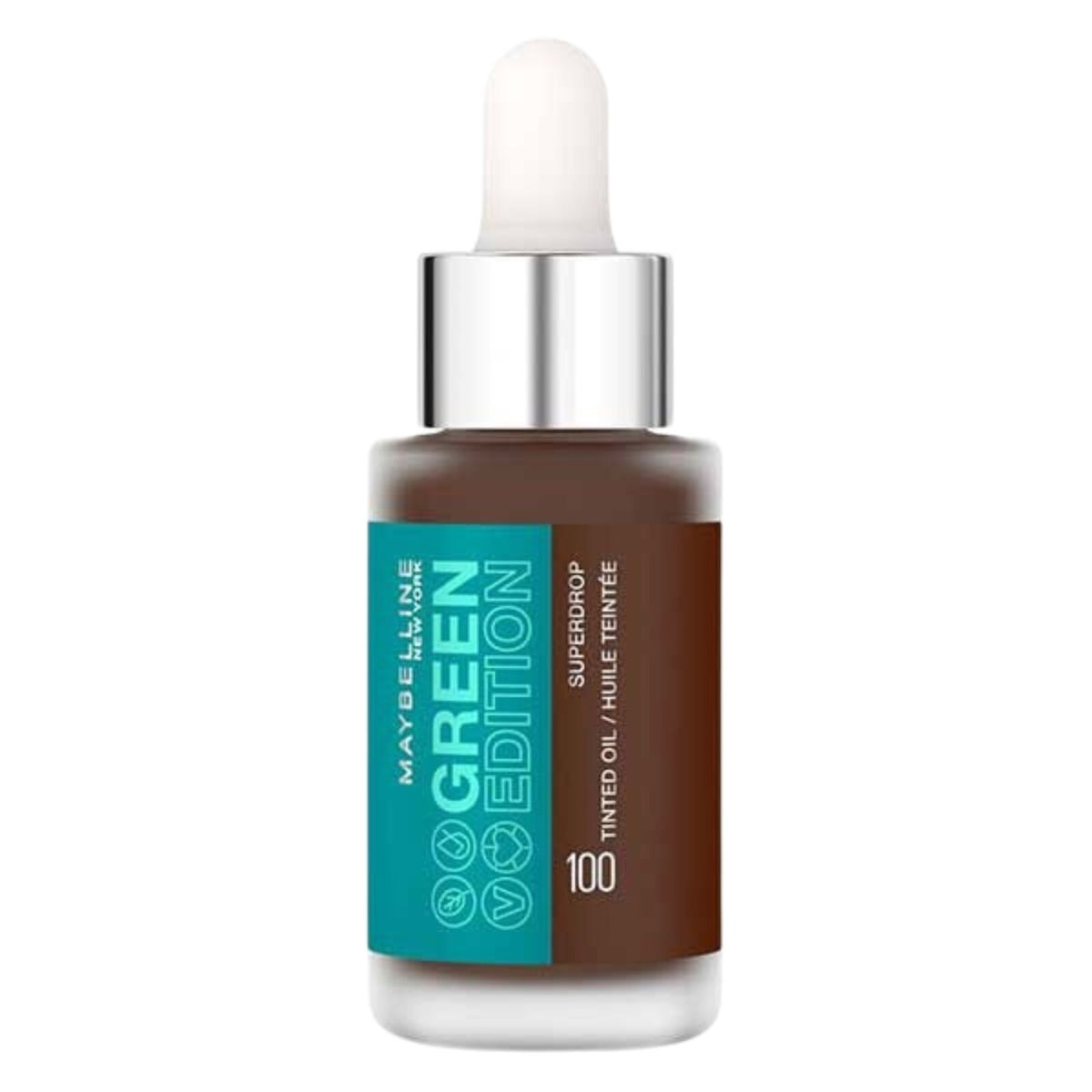 Maybelline Green Edition Superdrop Tinted Oil Foundation - Shade 100 ...
