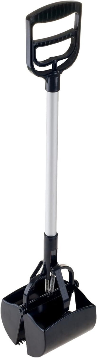 Long Handle Pooper Scooper - Dog and Cat Poop Grabber (Plastic and ...