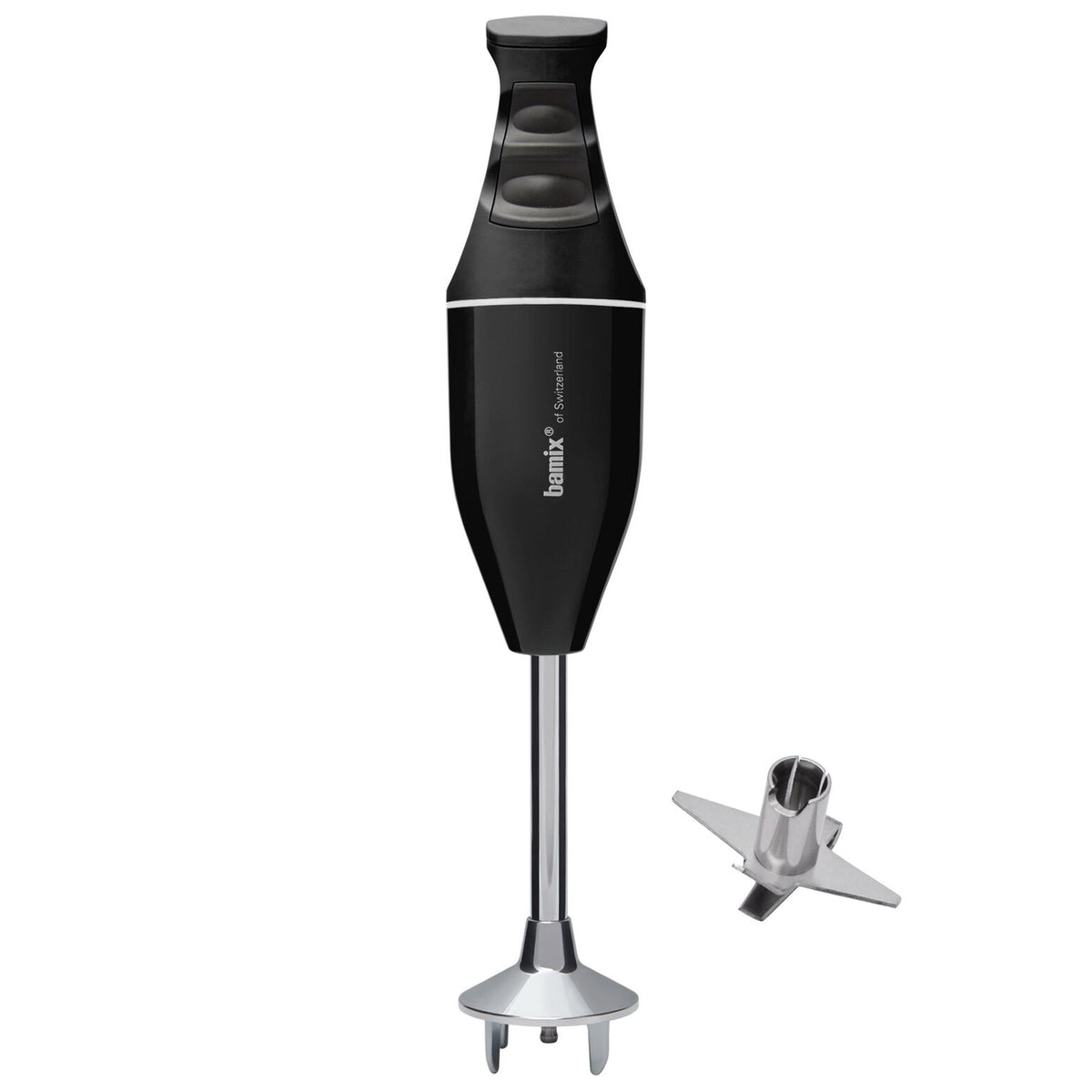 Bamix Classic 140W Immersion Blender - Multi-Purpose Blade Stick Mixer ...