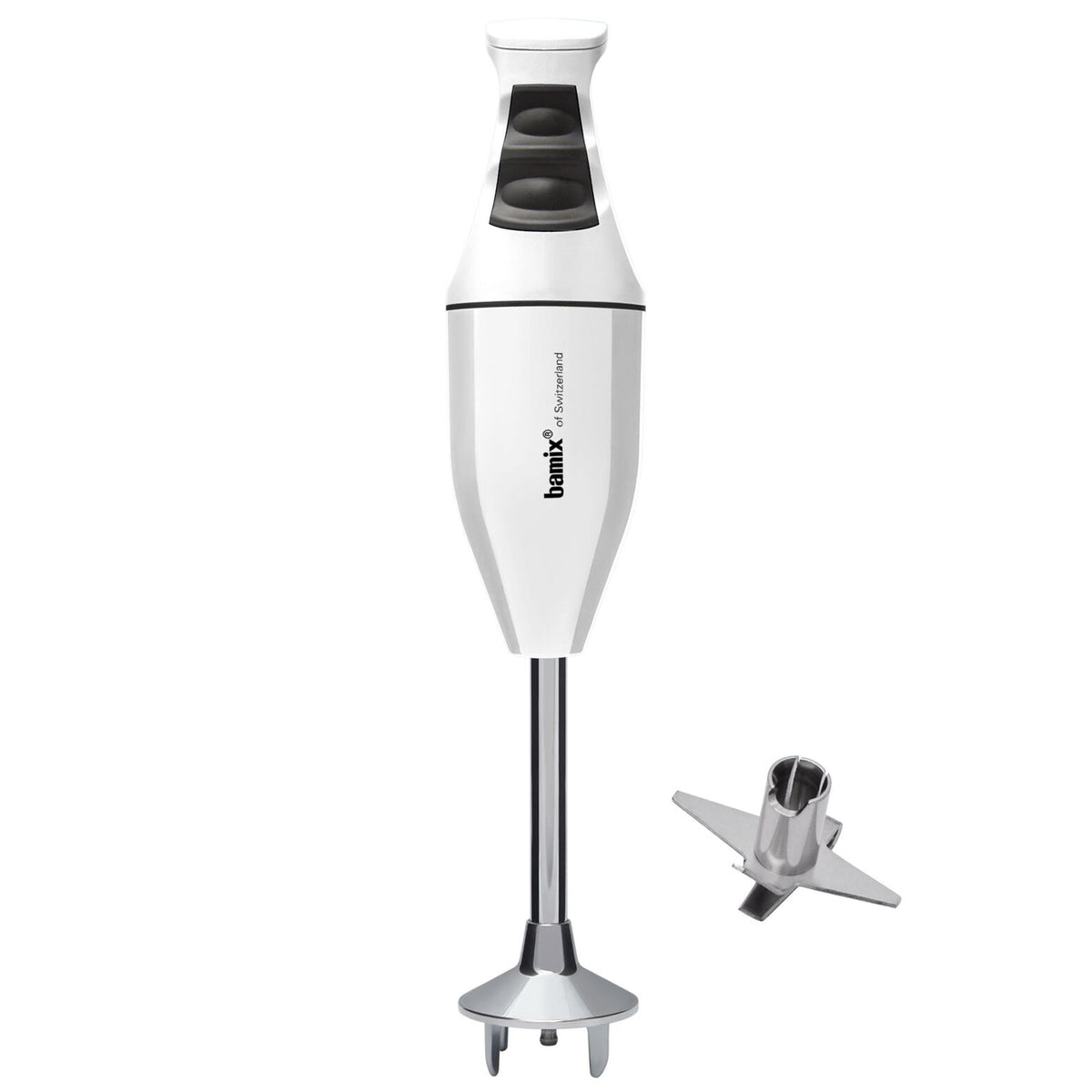 Bamix Classic 140W Immersion Blender - Multi-Purpose Blade Stick Mixer ...