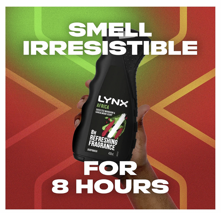 Lynx Africa Bodywash - Squeezed Mandarin & Sandalwood – Boutique Retailer