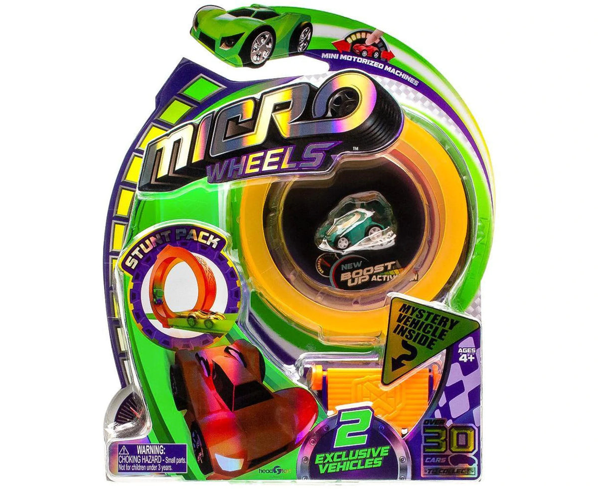 Micro Wheels Series 1 Stunt Vehicle Pack - Assorted Colours – Boutique ...