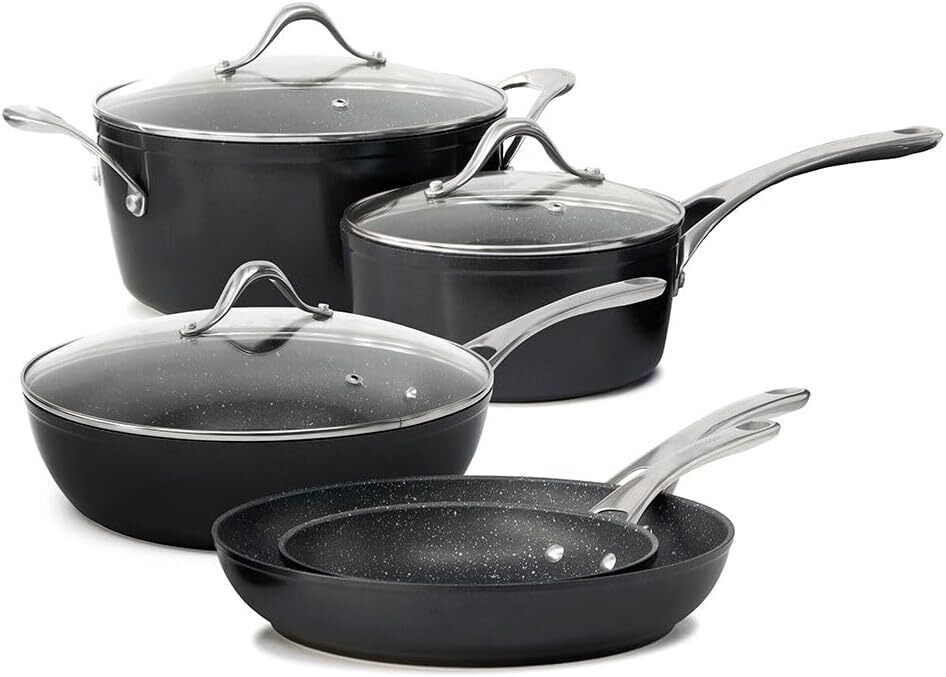 salt&pepper Tan-ium Cookware Set - 5 Piece - Cookware Set – Boutique ...