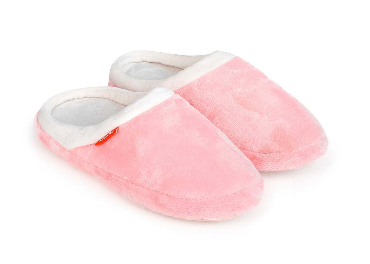 Archline Orthotic Slip On Slippers - Pink (Orthopedic Scuffs w/ Arch ...