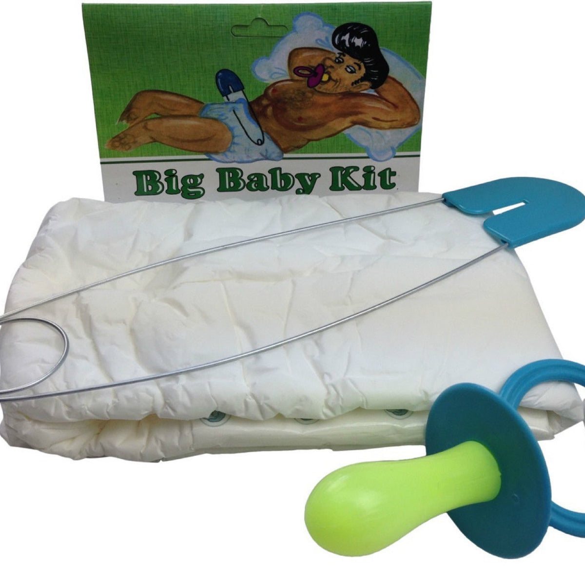 ADULT BABY COSTUME Big Giant Diaper Fancy Dress Dummy Nappy Halloween ...