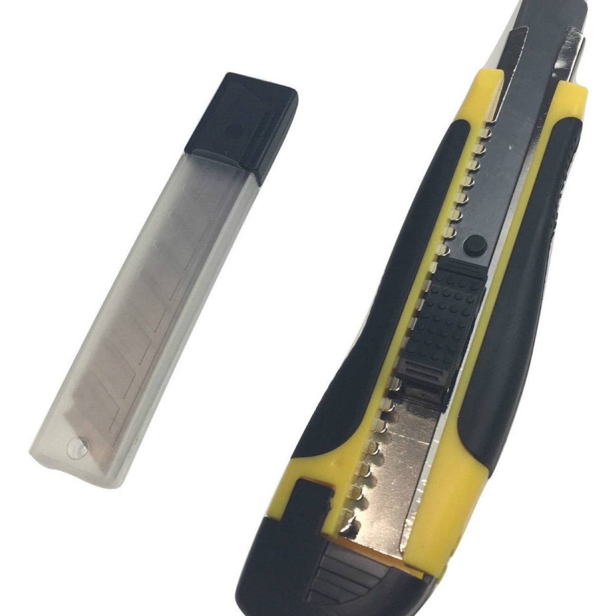 BOX CUTTER & BLADES Knife Retractable Blade Snap Off Razor 18mm Durable ...