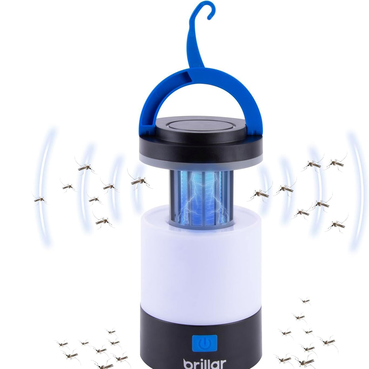 3 in 1 Mosquito Insect Killer Lamp Bug Zapper Camping Lantern Power ...