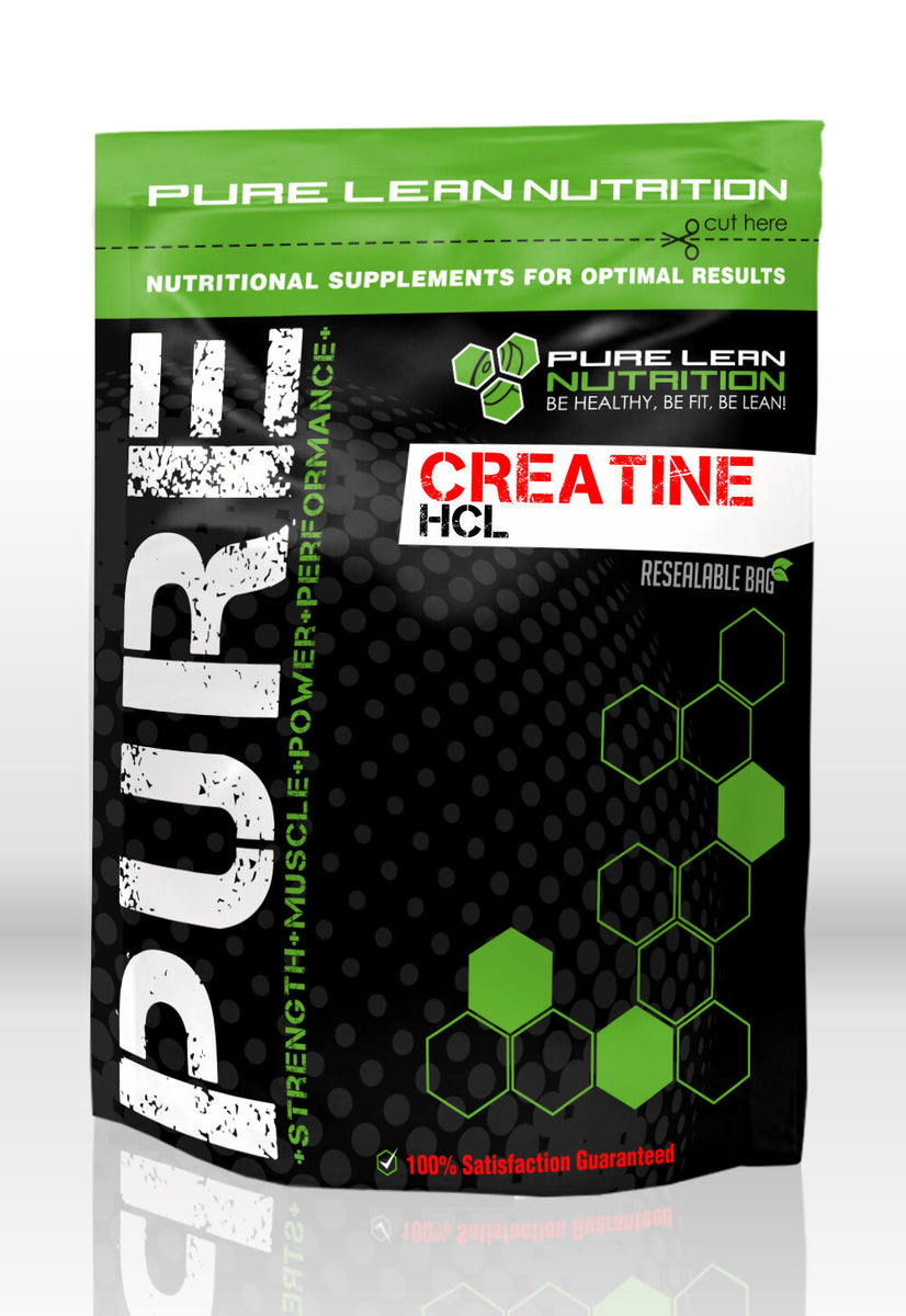100g Pure Lean Nutrition Creatine Hydrochloride (HCL) Powder - Pre ...
