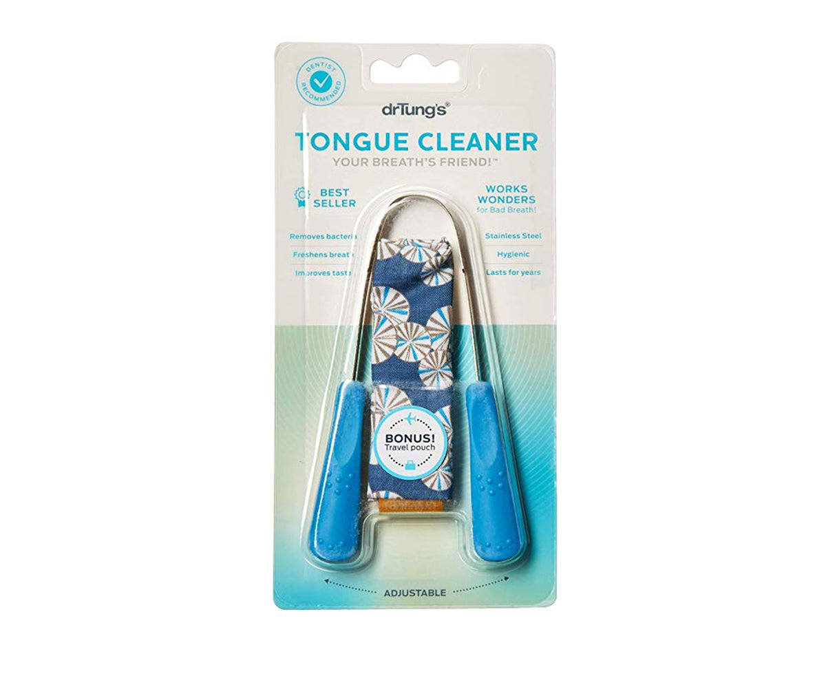 Dr Tung's TONGUE CLEANER Dental Hygiene Stainless Steel Scraper Dr ...