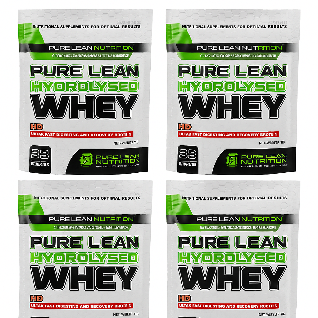 4KG Pure Lean Nutrition Hydrolysed Whey Protein Powder - Chocolate ...
