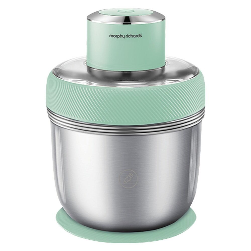 Morphy Richards Stainless Steel Electric Chopper - Spearmint Green ...