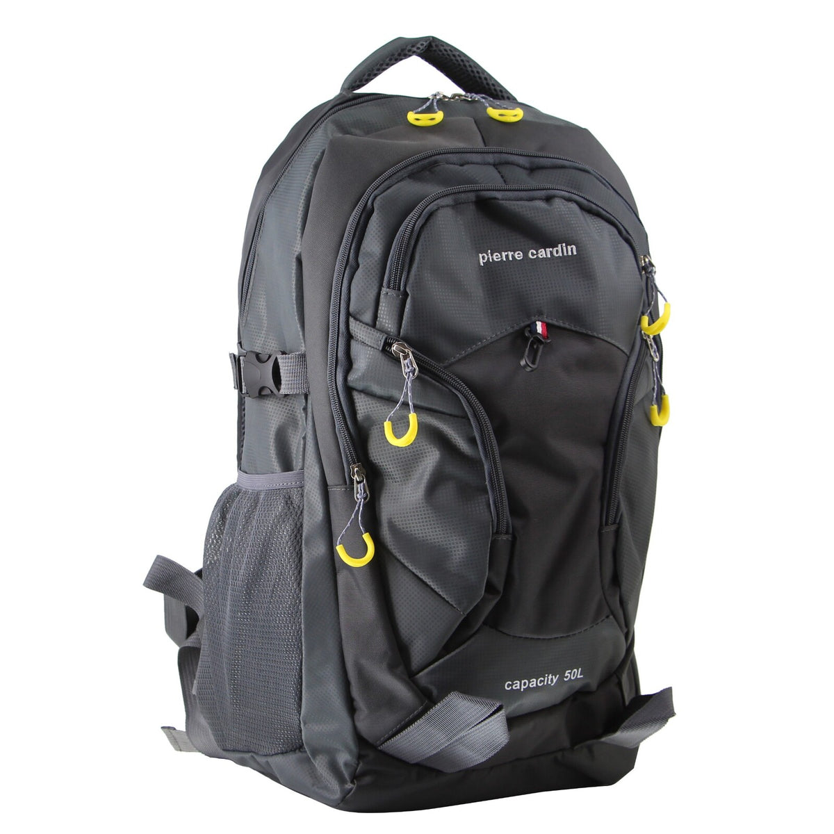 Pierre Cardin Backpack Shoulder Bag - Grey (RFID Pocket Travel Outdoor ...