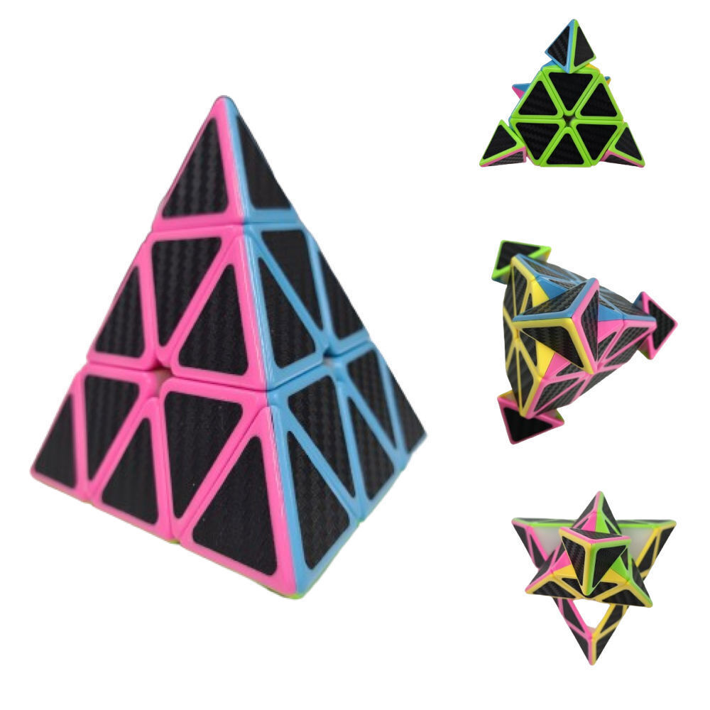 Triangle Speed Cube Pyramid - Brain Teaser Puzzle (Educational Toy ...