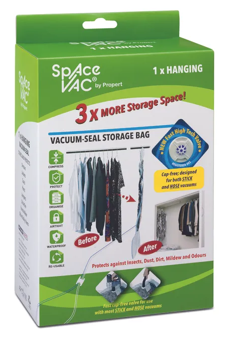Space Vac Vacuum Storage Bag Seal Compressing Organizer Clothes ...