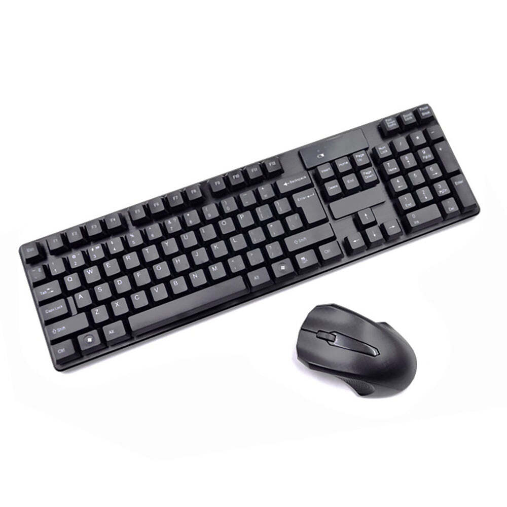 2.4GHz Wireless Keyboard and Mouse Set - Water Resistant (PC and Mac ...